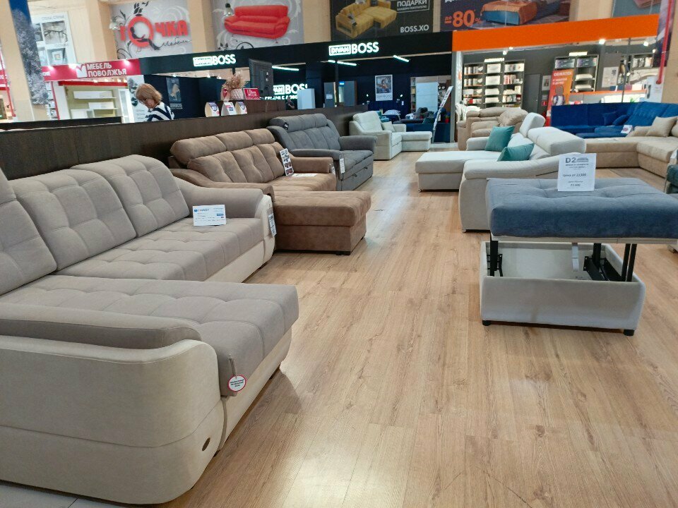 Koltuk takımı mağazaları D2, Kemerovo, foto