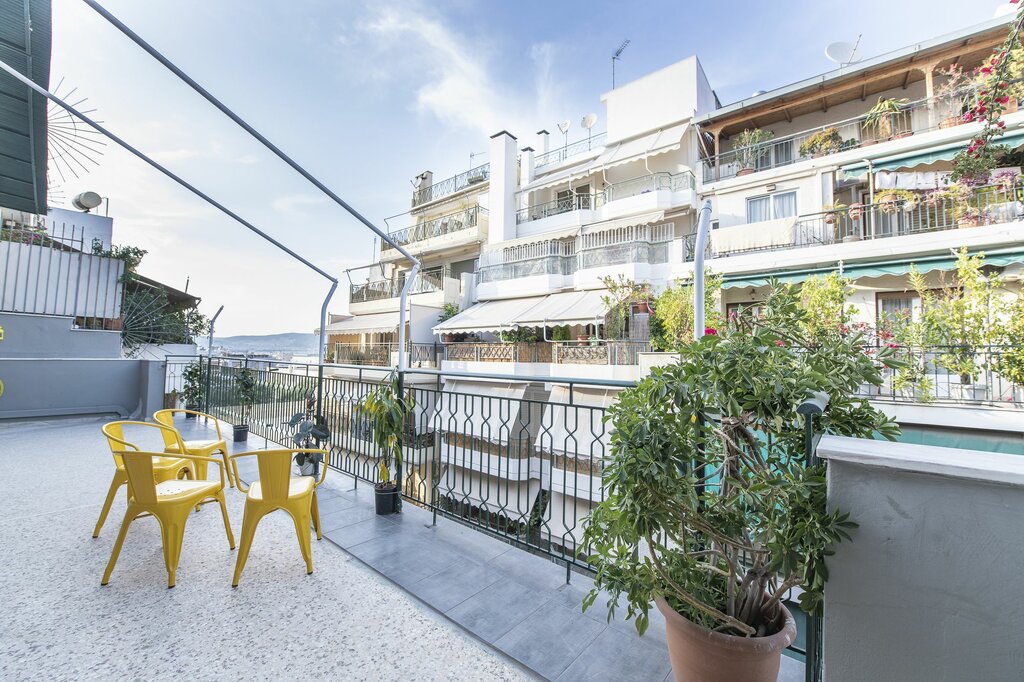 Daireler Petralona Cosy Penthouse, Atina, foto