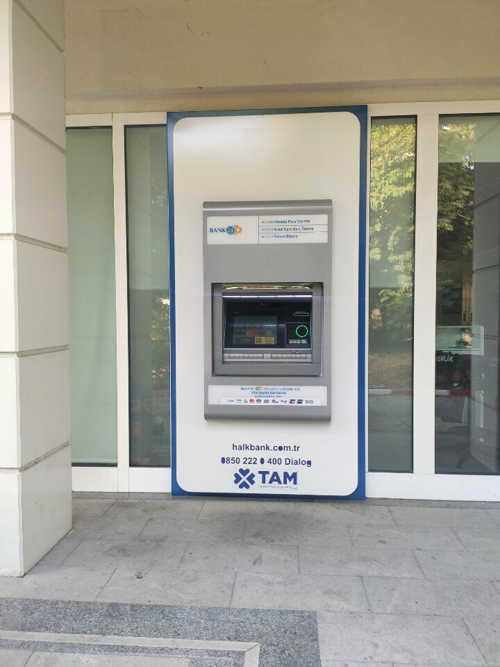 ATM'ler Halkbank ATM, İstanbul, foto