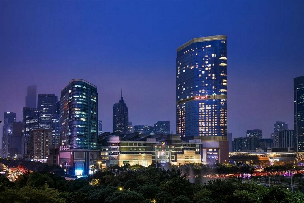 Otel Guangzhou Marriott Hotel Tianhe, Guangzhou, foto