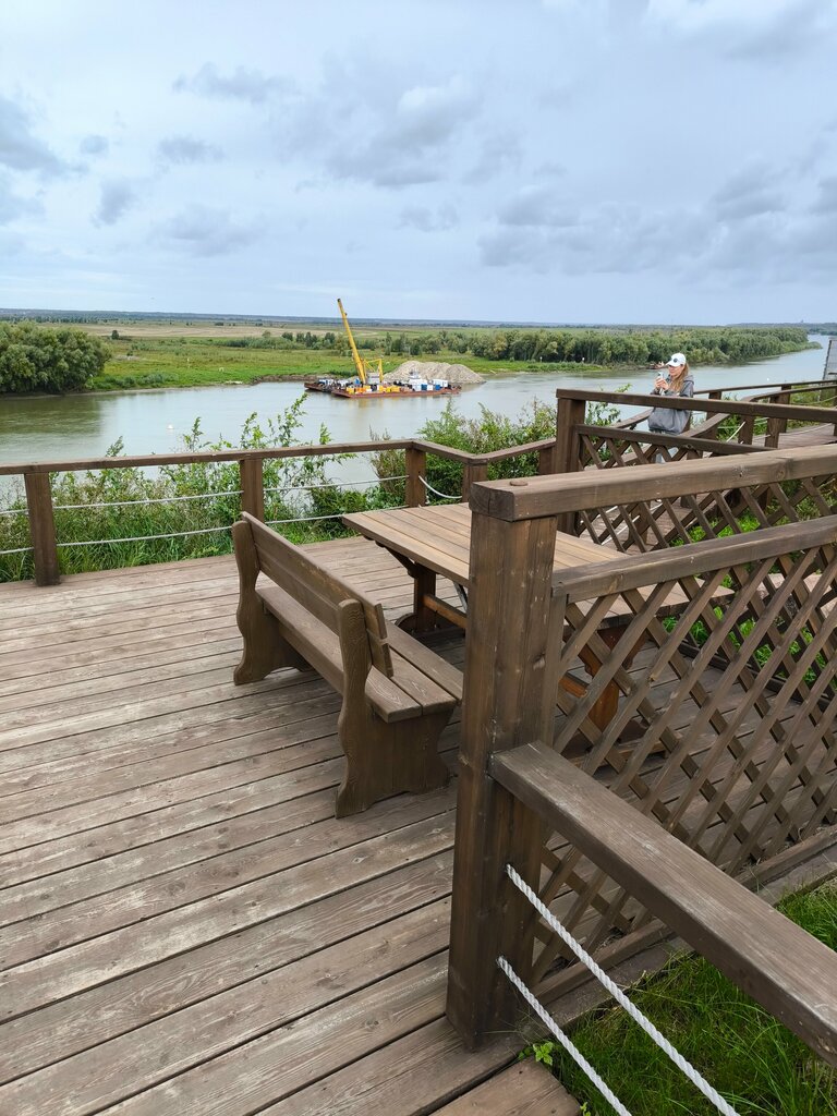 Seyir terası Observation deck, Omskaya oblastı, foto