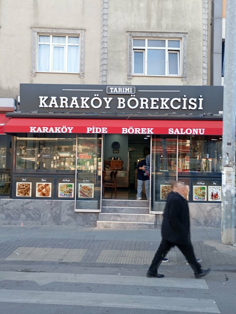 Fast food Tarihi Karaköy Börek Pide Salonu, İstanbul, foto
