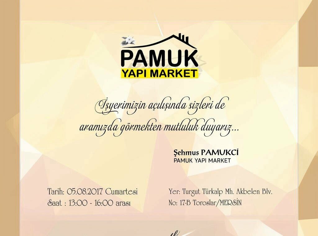 Yapı mağazası Pamuk Yapı Market, Mersin, foto