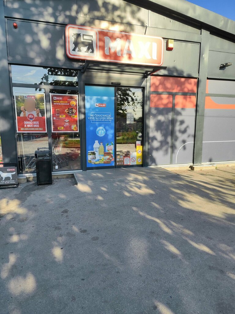 Süpermarket Maxi, Belgrad, foto
