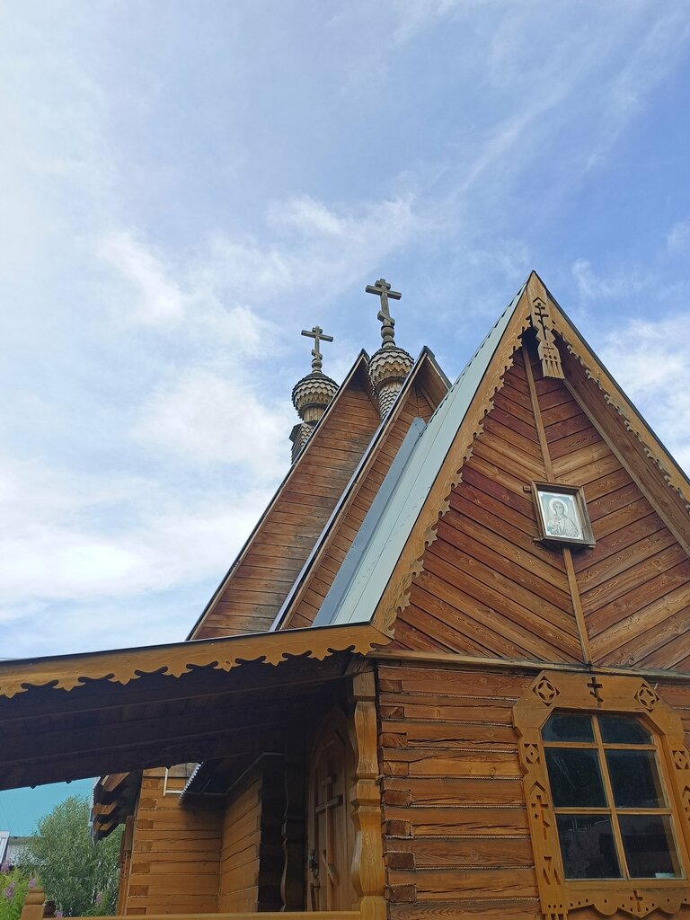Ortodoks kiliseleri Церковь Архангела Михаила, Altay Cumhuriyeti, foto