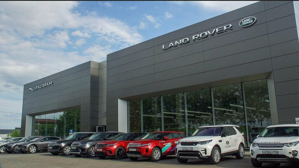Otomobil satış galerileri Albion-Motors, Land-Rover, Novosibirsk, foto