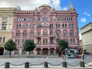 Доходный дом Н.П. Басина (Krylova Lane No:7/5), turistik yerler  Saint‑Petersburg'dan