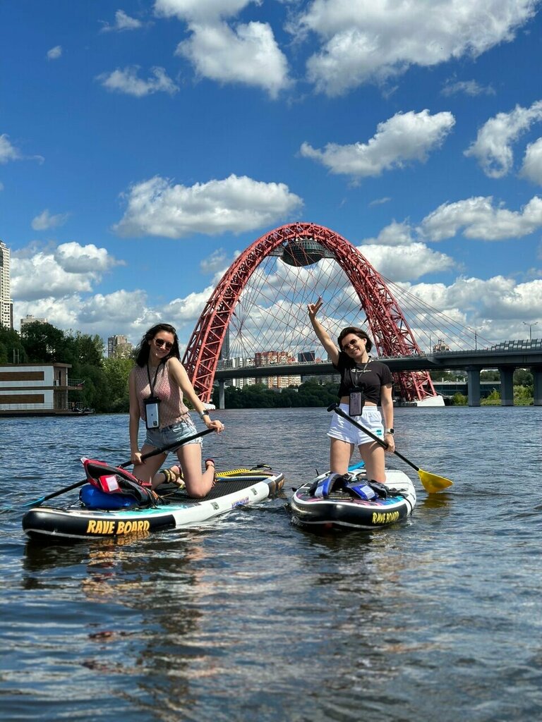 Kürek sörfü Сап Тайм, Moskova, foto