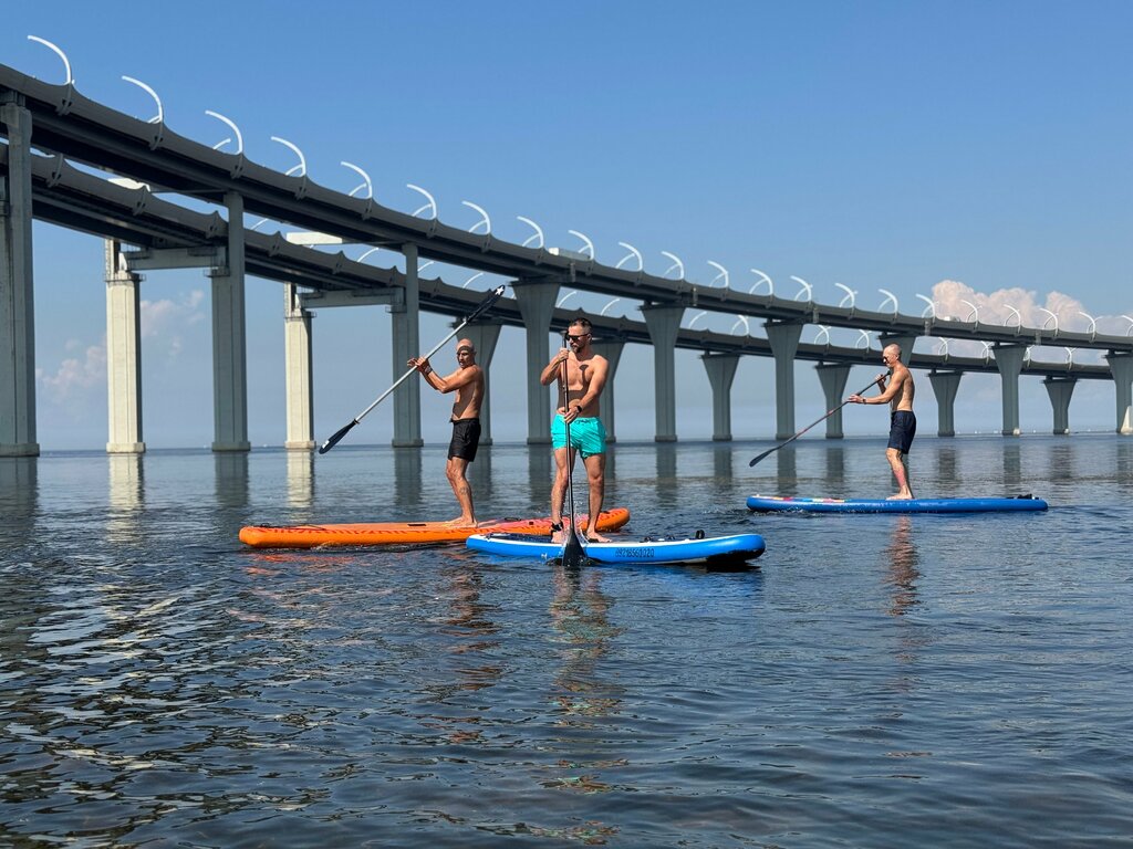 Kürek sörfü Sup Sanych, Krasnoyarski krayı, foto