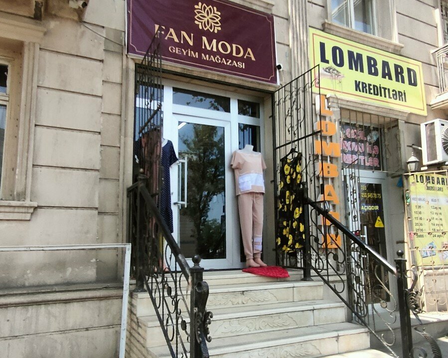 Giyim mağazası Fan Moda, Gence, foto