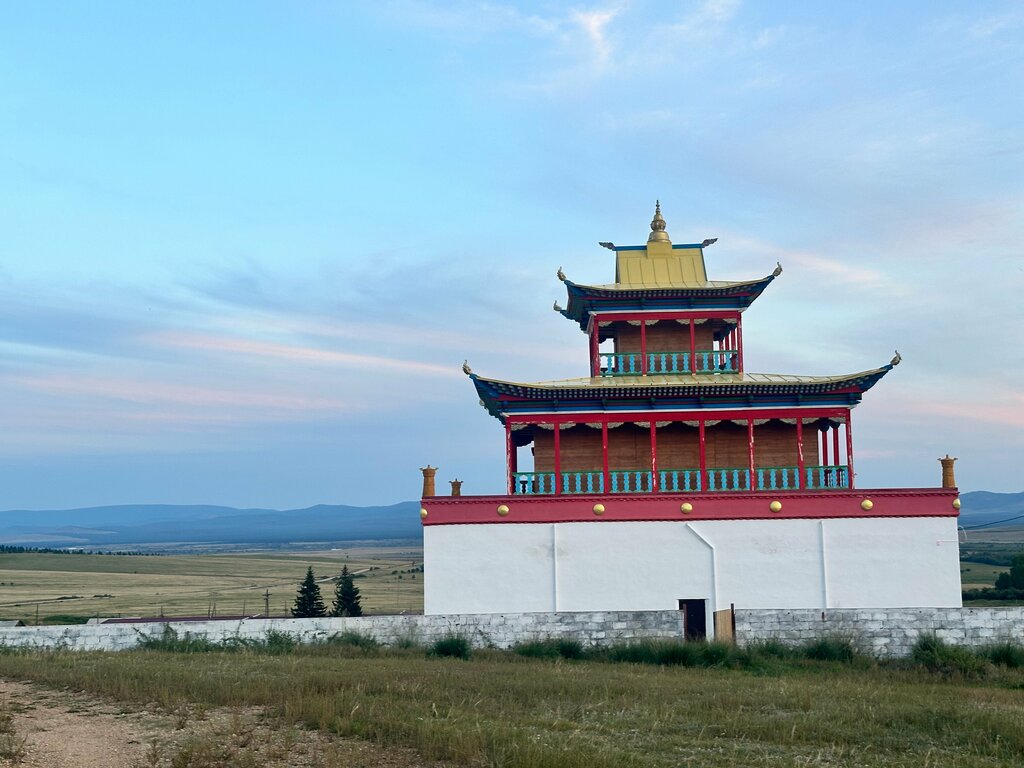 Pagoda Шулутский Дацан Гандан Даржалин, Buriatya, foto
