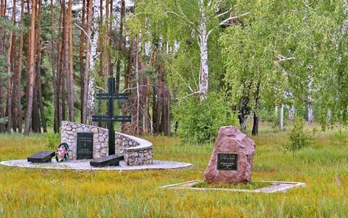 Anıt, heykel Итальянцам, погибшим в годы Второй Мировой войны, Lipetskaya oblastı, foto