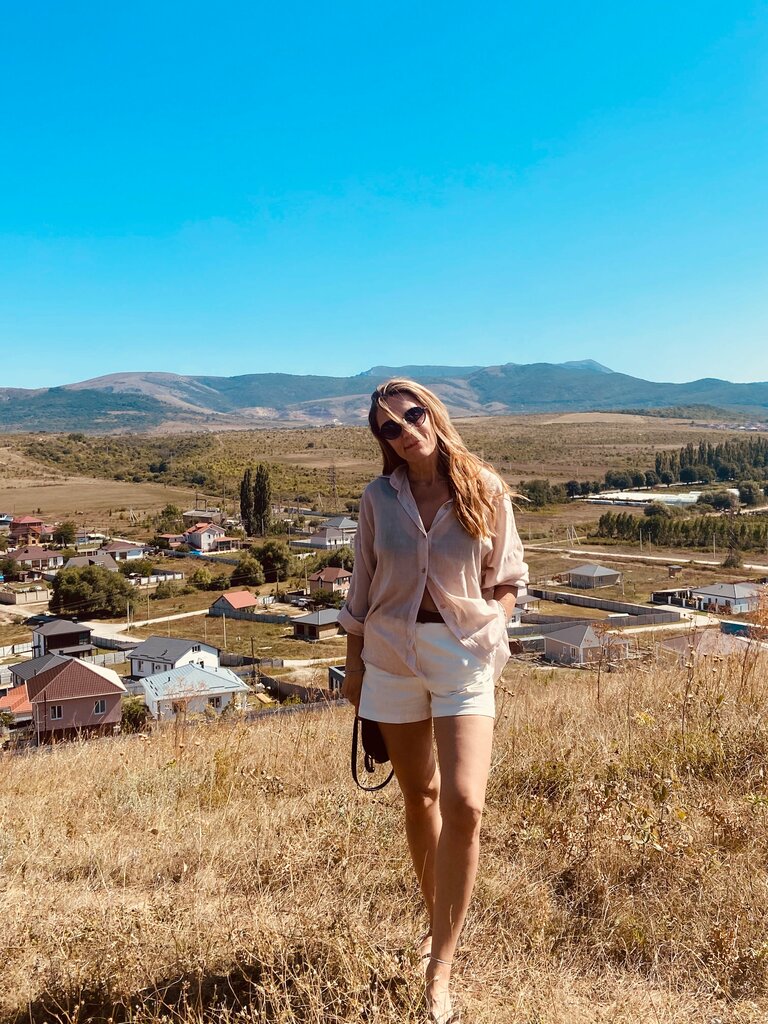 Dağ zirvesi Гора Сейер-Оба, Kırım Cumhuriyeti, foto