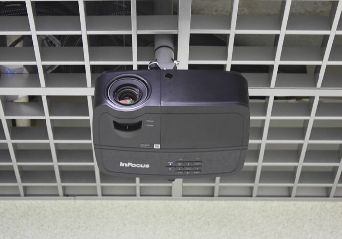 Projektörler Pro-projector, Moskova, foto