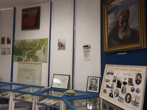 Müzeler ve sanat galerileri Krayevedchesky Muzey im I. D. Cherskogo Volynetsky, Vitebskaya oblastı, foto