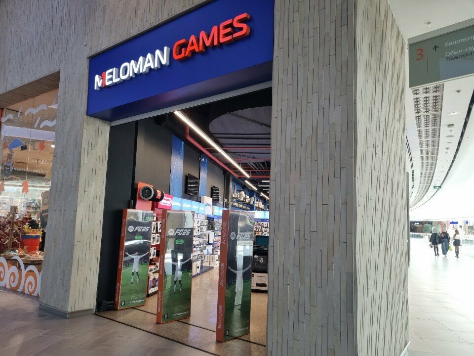 Oyun ve oyun konsolu firmaları Games Meloman, Almatı, foto