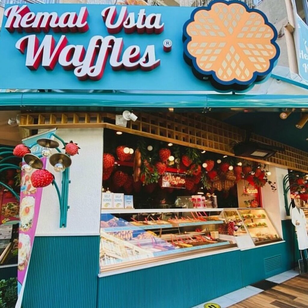 Kafe Kemal Usta Waffles, İstanbul, foto