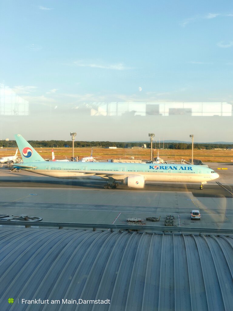 Havaalanı terminali Frankfurt Terminal 2, Hesse, foto