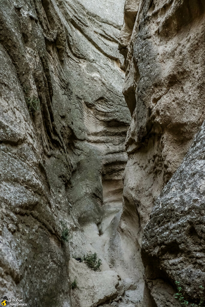 Turistik yerler Kanyon, Nevşehir, foto