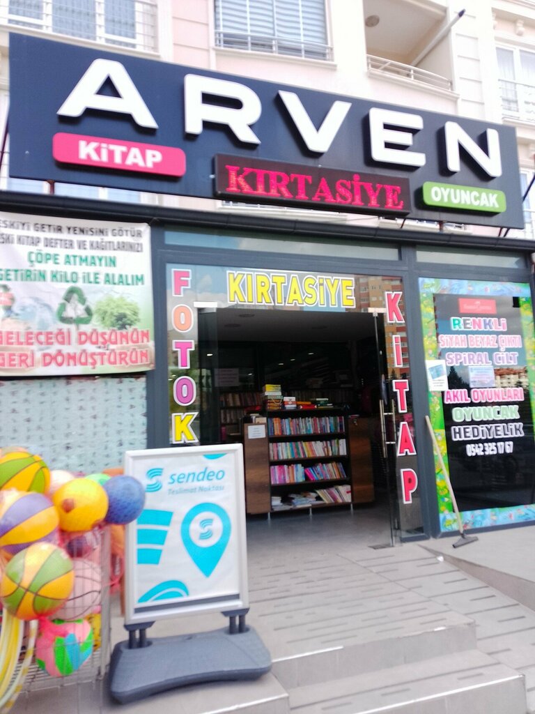 Kırtasiyeler Arven Kitap Kırtasiye Cafe, Ankara, foto
