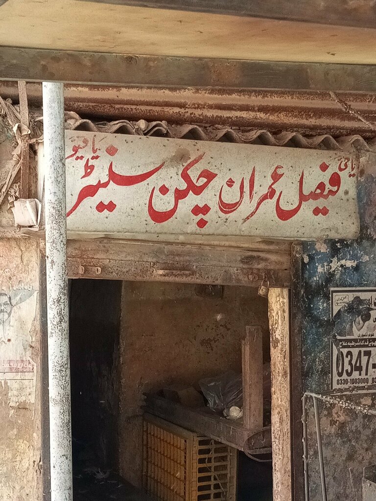 Kanatlı hayvan ürünleri ve yumurta Faisal Imran chicken centre, Karaçi, foto