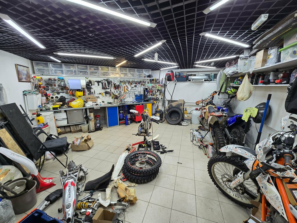 Motosiklet tamiri Moto Trial Service, Moskova, foto