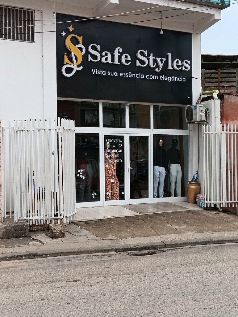 Dış giyim mağazası Safe Styles, Loanda, foto
