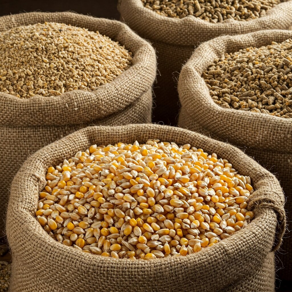 Yem ve yem katkı maddeleri Зерно и комбикорм, Lipetsk, foto