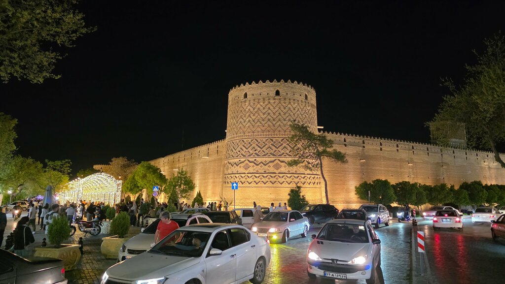 Turistik yerler Kerimhan Kalesi, Shiraz, foto