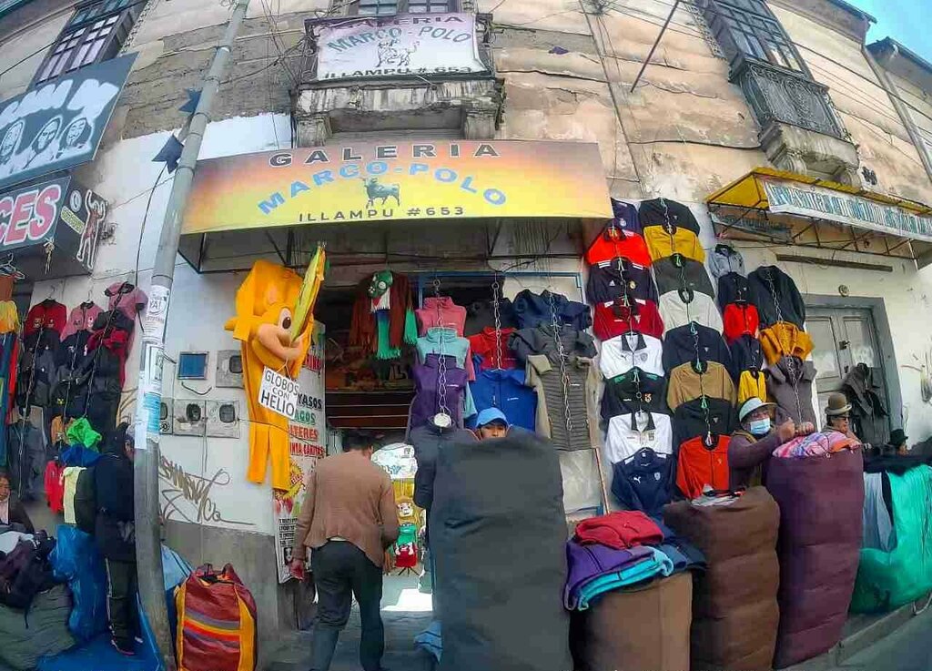 Alışveriş merkezleri Galeria Marco-Polo, La Paz, foto