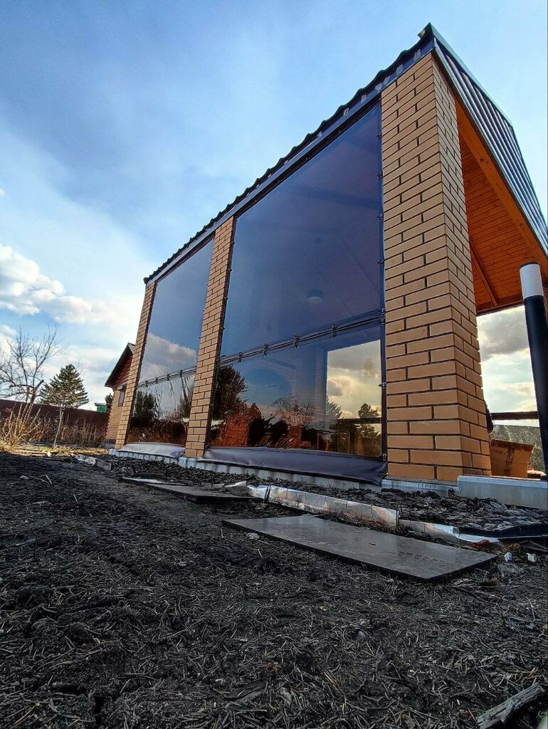 Çerçeve ve çadır yapıları FlexWindows, Novosibirsk, foto