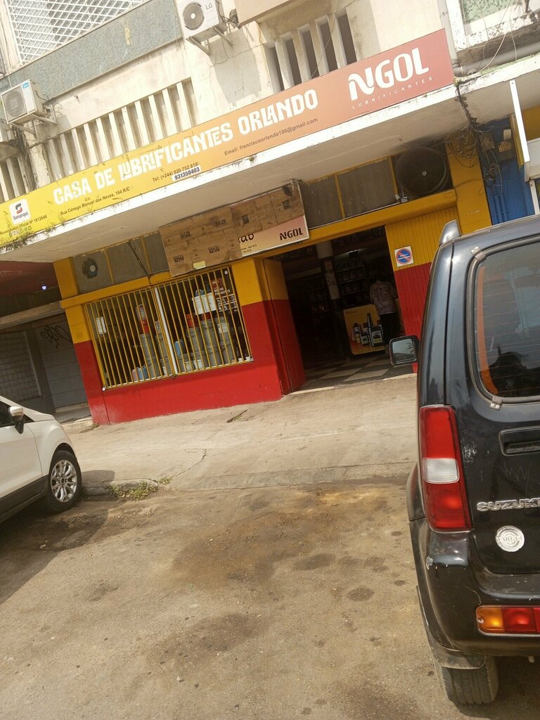 Motor yağları Casa de lubrificantes, Loanda, foto