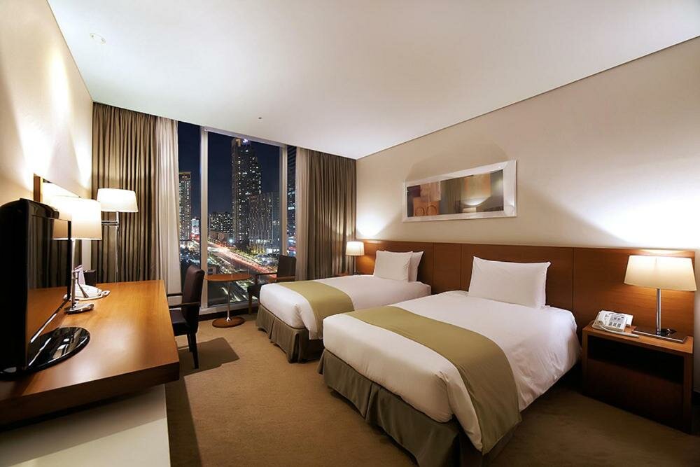 Otel Orakai Songdo Park Hotel, Incheon, foto