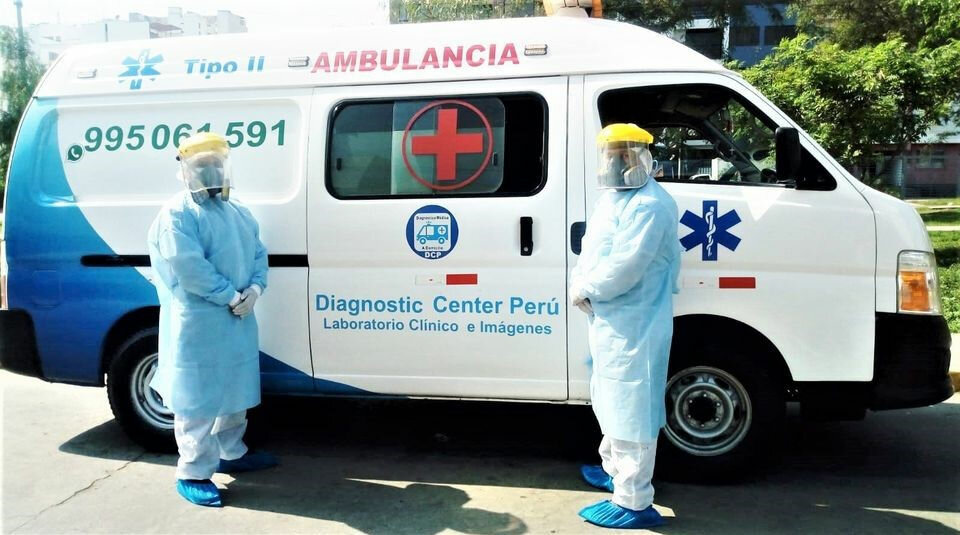 Acil yardım hizmeti Ambulancias Diagnostic Center Peru, Lima, foto