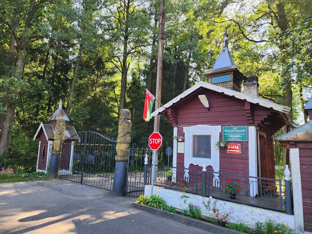 Geçiş noktaları, güvenlik kontrol alanı Контрольно-пропускной пункт Тиховоля, Grodnenskaya oblastı, foto