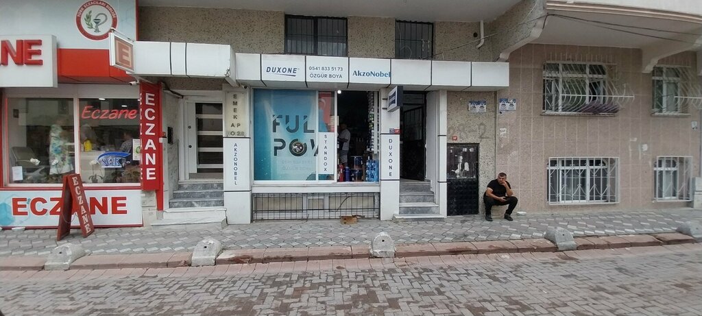 Boya ve cila malzemeleri üretim ve satış yerleri Özgür boya akzo nobel, İstanbul, foto