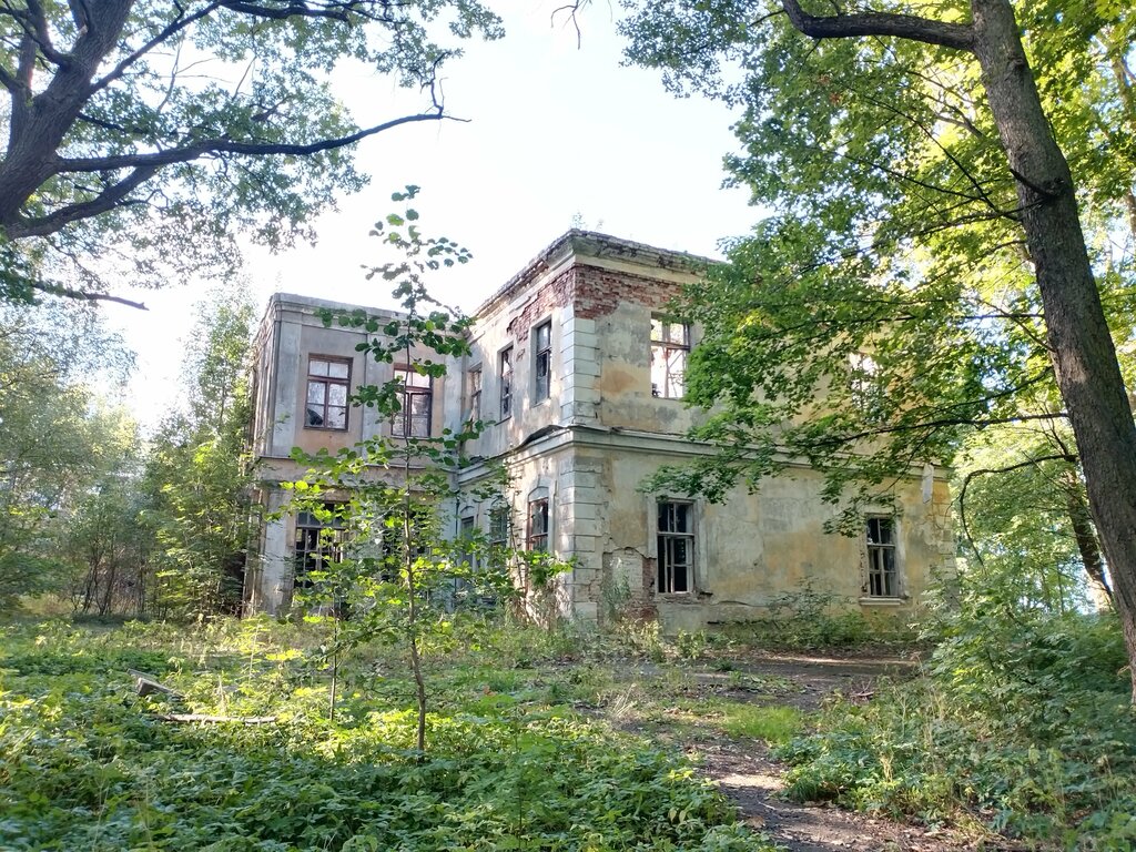 Turistik yerler Усадьба Санс-Эннуи, Lomonosov, foto