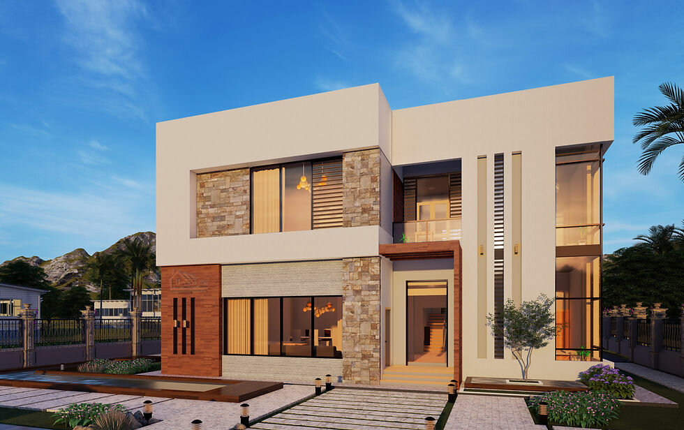 Yazlık ev inşaatı Bait Alomor Project Management, Dubai, foto