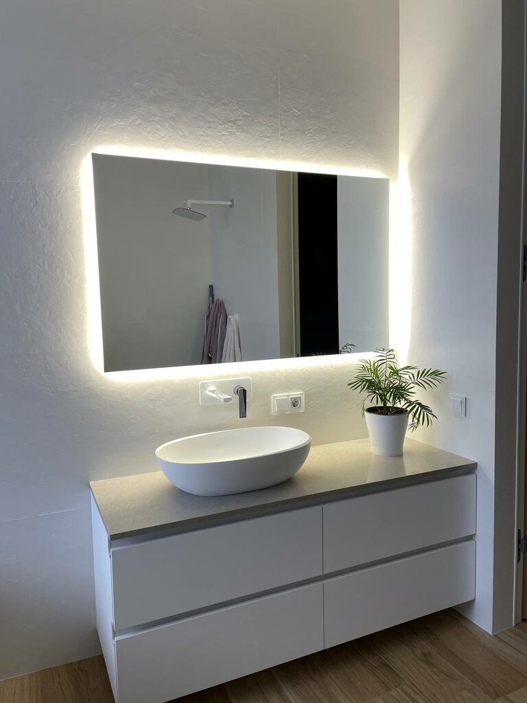Ayna yapımı ve montaj hizmetleri BLIK-glass and mirrors, Tambov, foto