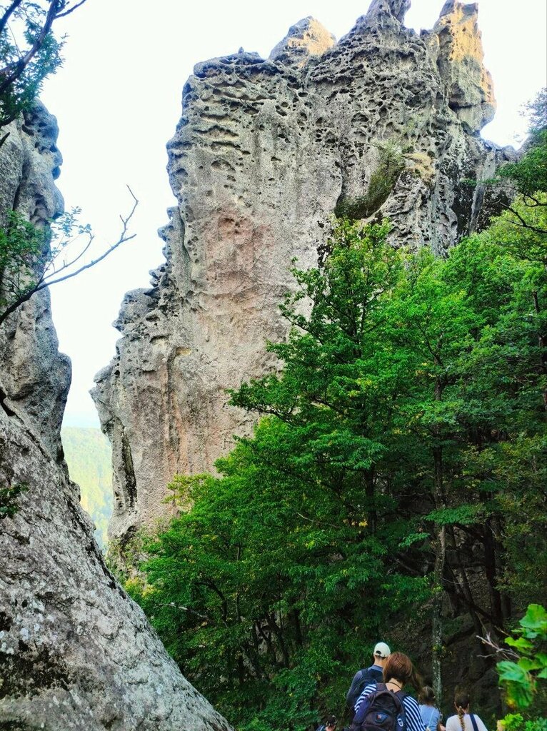 Dağ zirvesi Гора Индюк, Krasnodarski krayı, foto