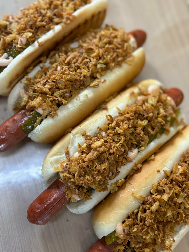 Fast food Craft hot dog, Birobidgan, foto