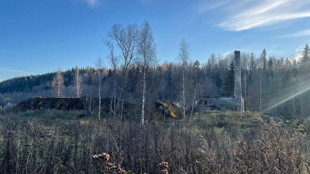 Turistik yerler Руины войлочной фабрики Kirvun Huopatehdas OY, Saint‑Petersburg ve Leningradskaya oblastı, foto