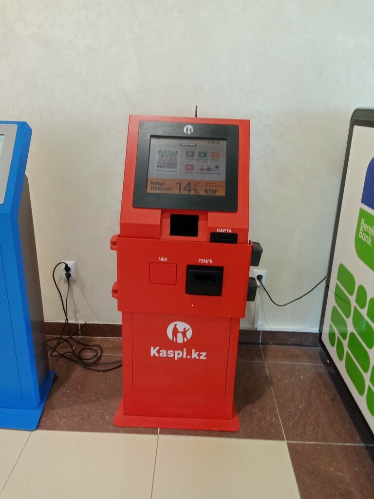 Ödeme terminali Kaspi Bank, Aktöbe, foto