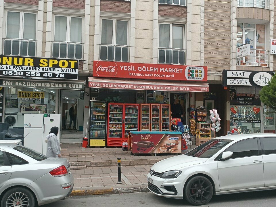 Market Yeşil Gölem Market, İstanbul, foto