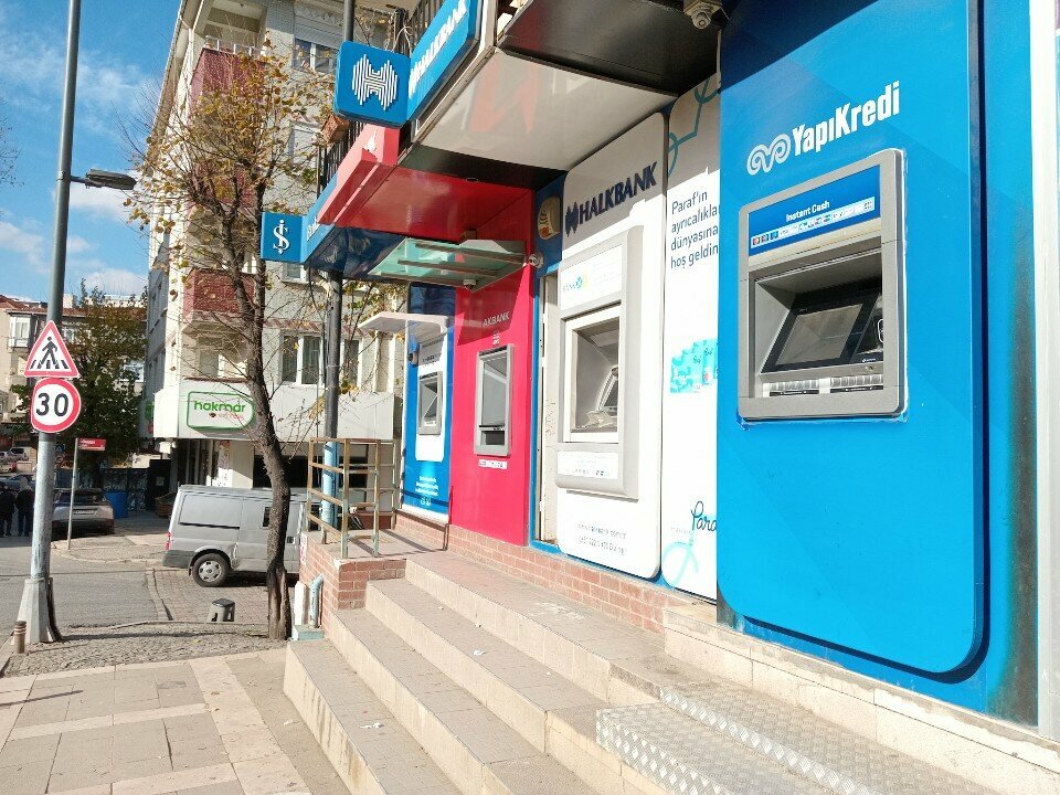 ATM'ler Yapı Kredi, İstanbul, foto