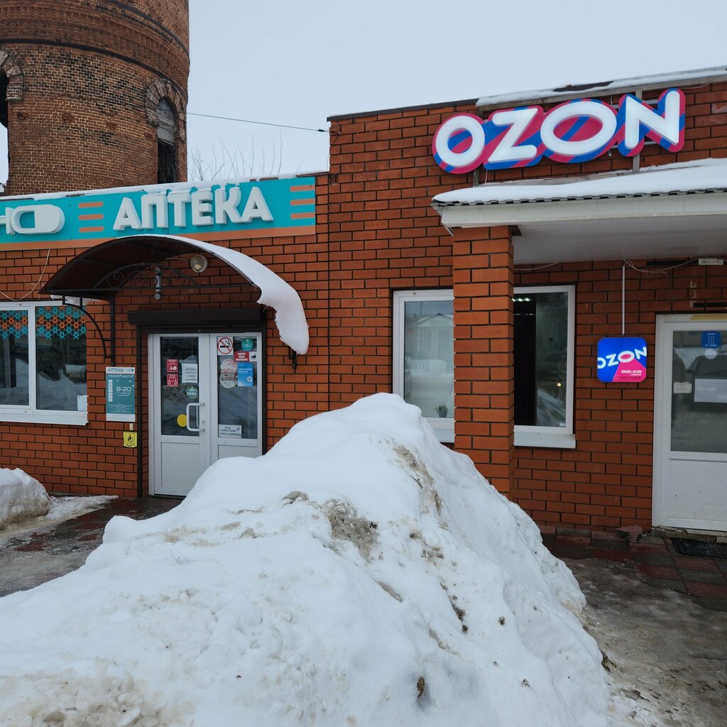 Teslimat noktası Ozon, Riazanskaya oblastı, foto