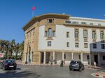 La Poste (Rabat-Salé-Kénitra, Rabat, Hassan, Avenue Mohammed V), postahane, ptt  Rabat'tan