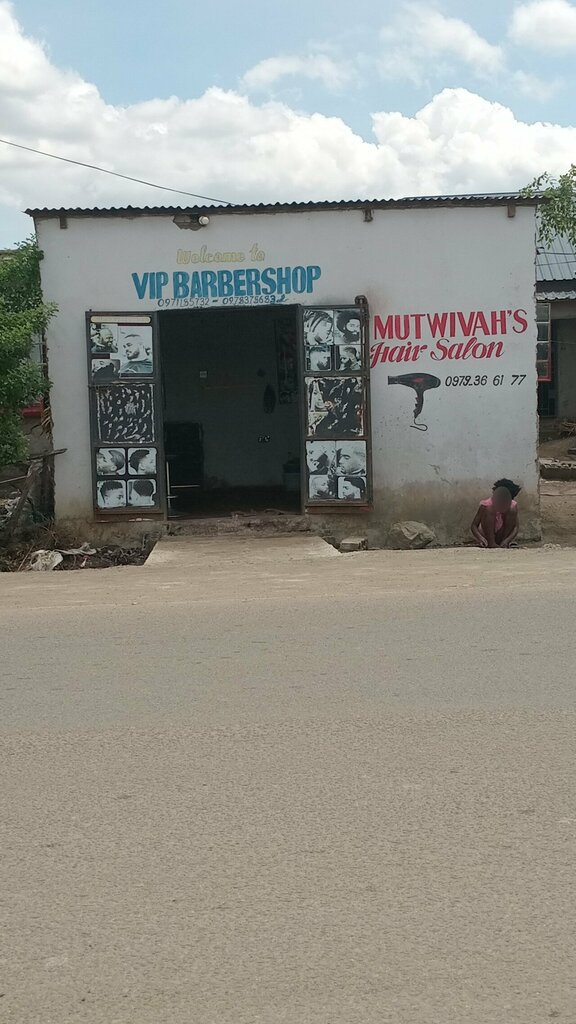 Berberler Lamechs Barber Shop, Lusaka, foto