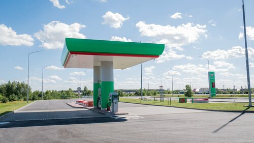 Benzin istasyonu Belorusneft, Pinsk, foto