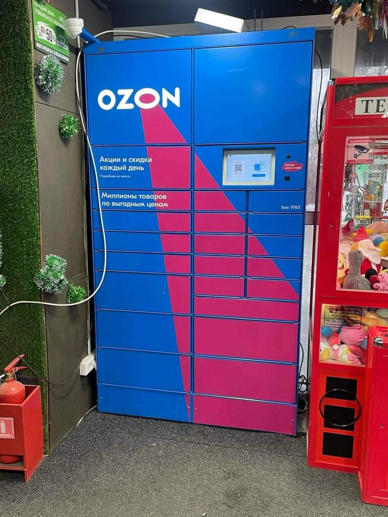 Parsel otomatı Ozon Box, автоматизированный пункт выдачи, Habarovsk, foto